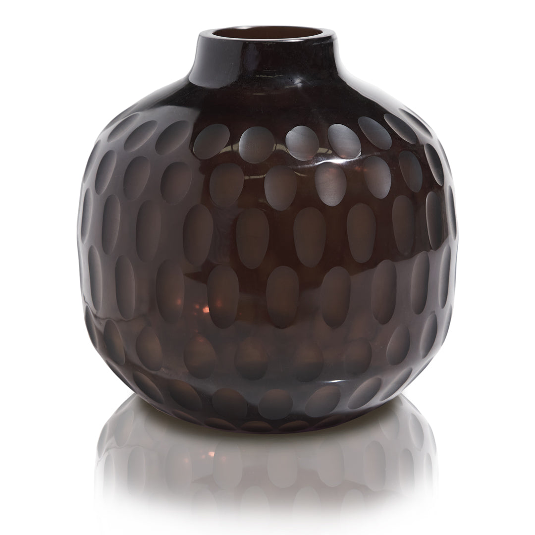 VENEZIA MATTA TEXTURED GLASS VASE – High Country Home
