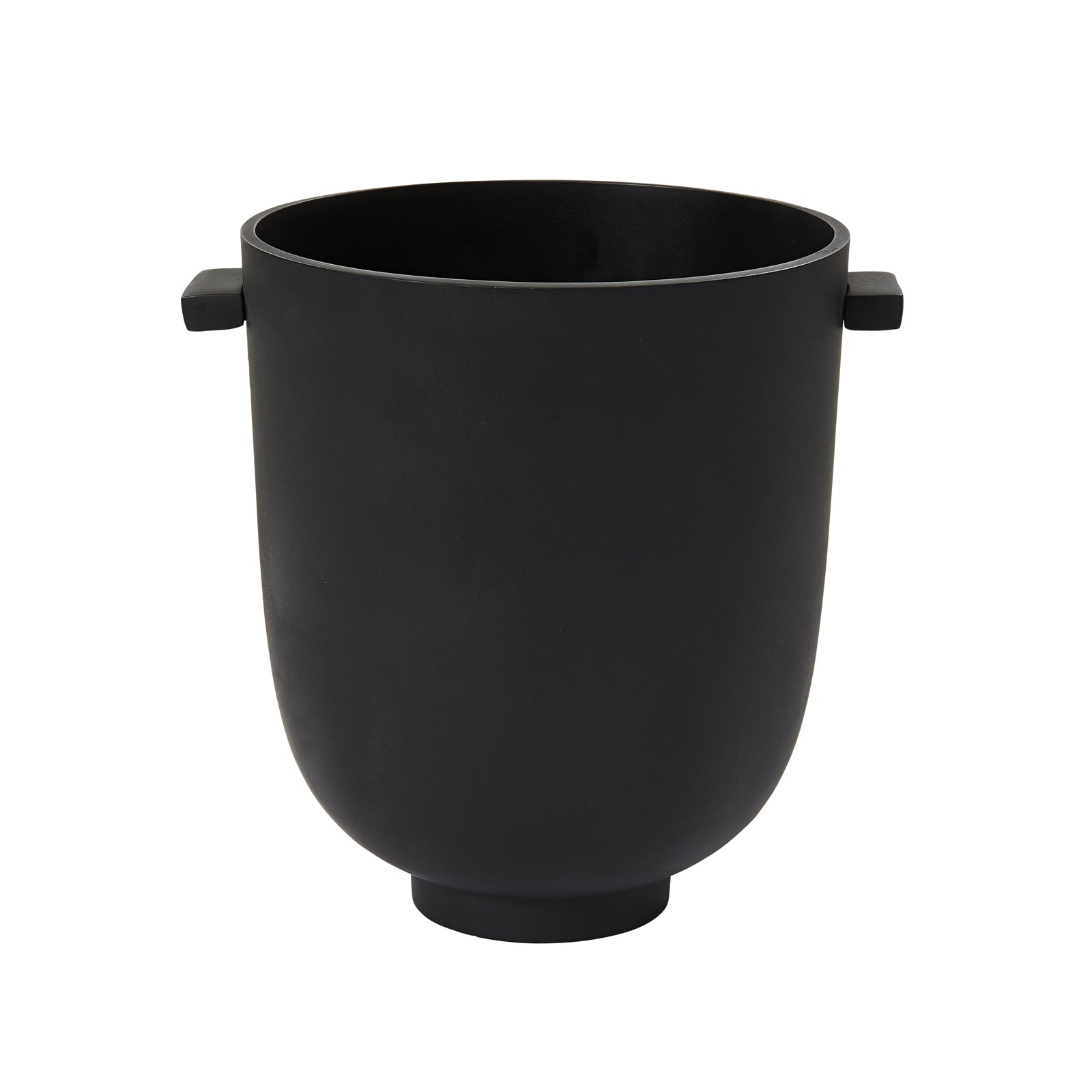 ZHINI MATTE BLACK ICE BUCKET WITH HANDLES – High Country Home