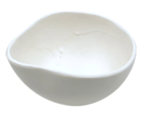 BATCH CERAMICS SMALL POURING BOWL IN SNOW – High Country Home